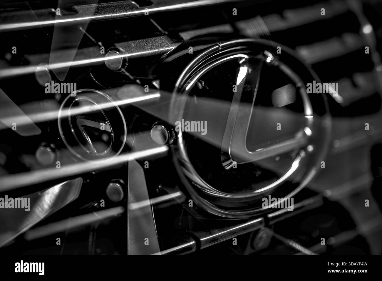 Gleaming car Black and White Stock Photos & Images - Alamy