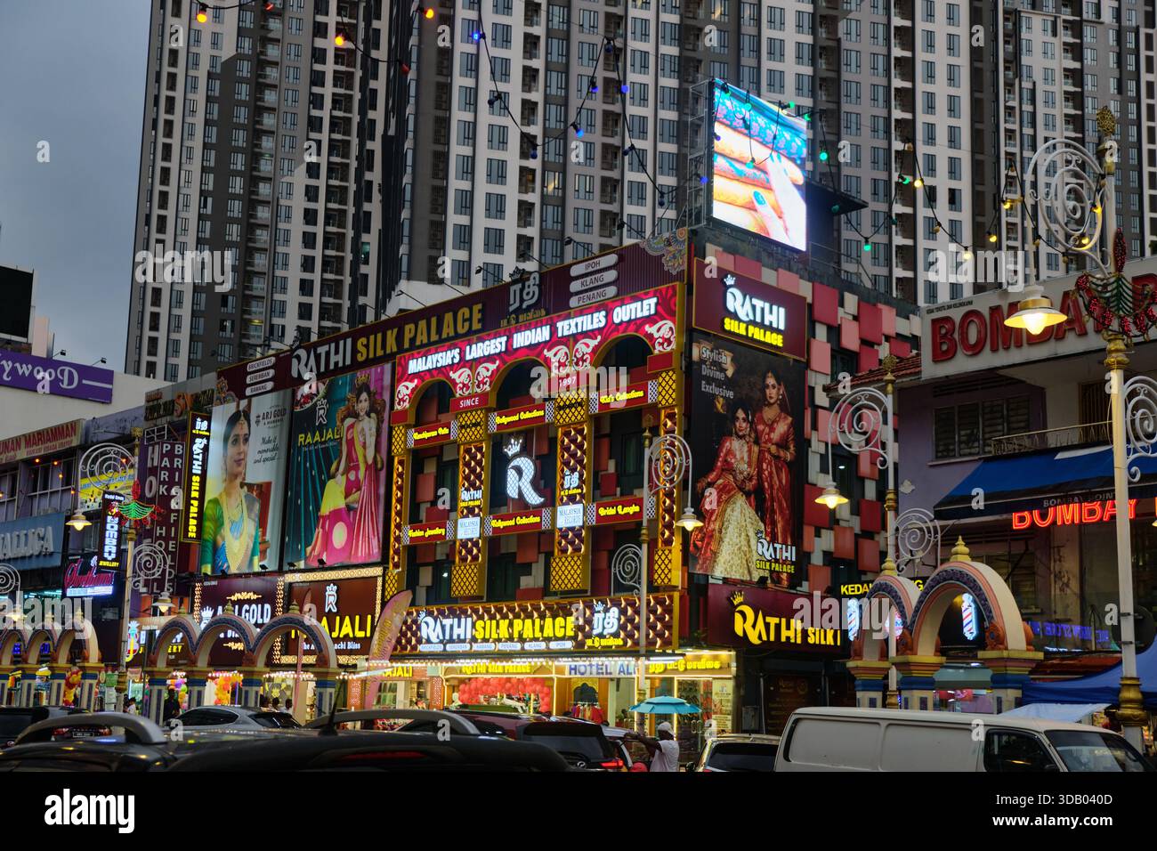 KUALA LUMPUR, MALAYSIA - Jan 01, 2025: Kuala Lumpur Indian Quarter ...