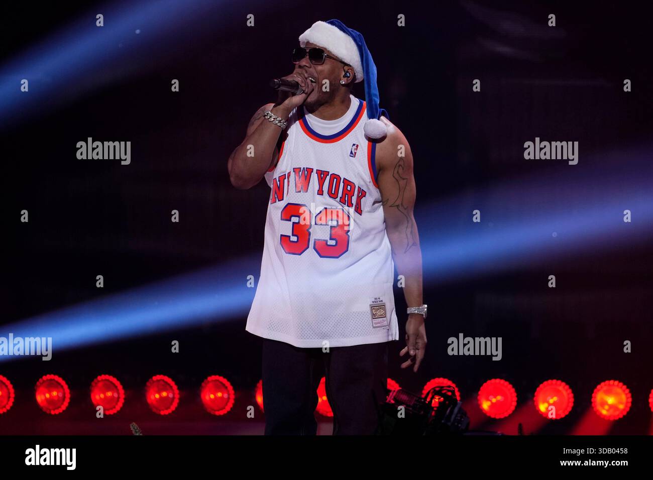 Nelly performs during Z100's iHeartRadio Jingle Ball at Madison Square ...