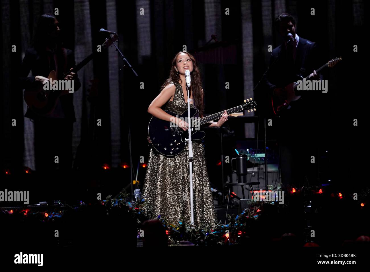 Laufey performs during Z100's iHeartRadio Jingle Ball at Madison Square ...