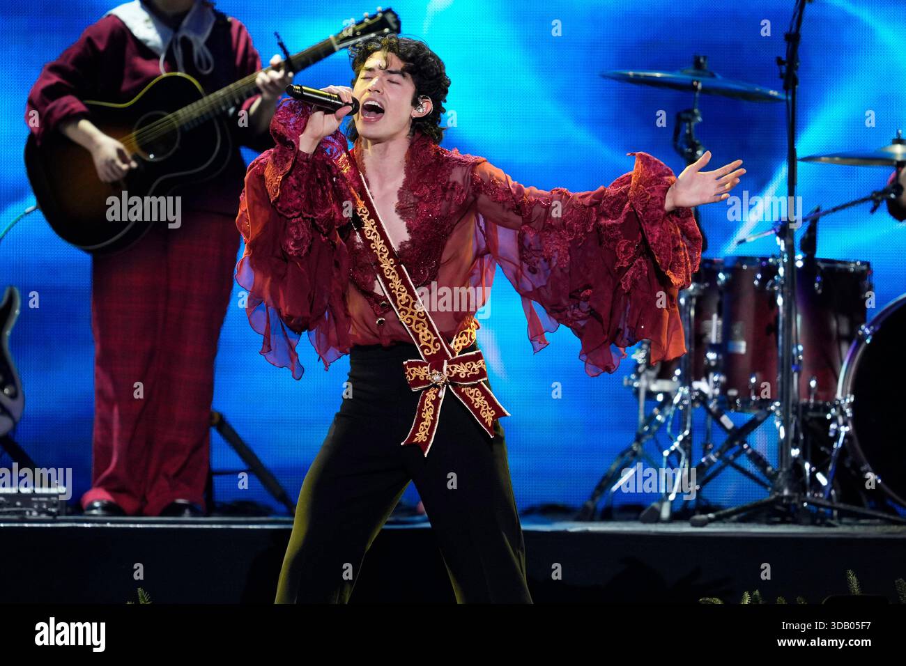 Conan Gray performs during Z100's iHeartRadio Jingle Ball at Madison ...