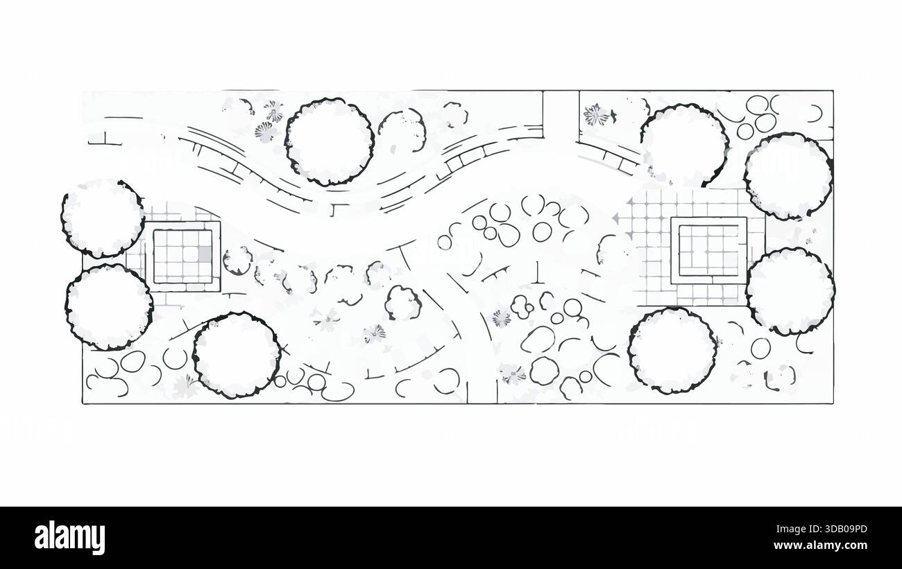 Engineering overhead view Stock Vector Images - Alamy