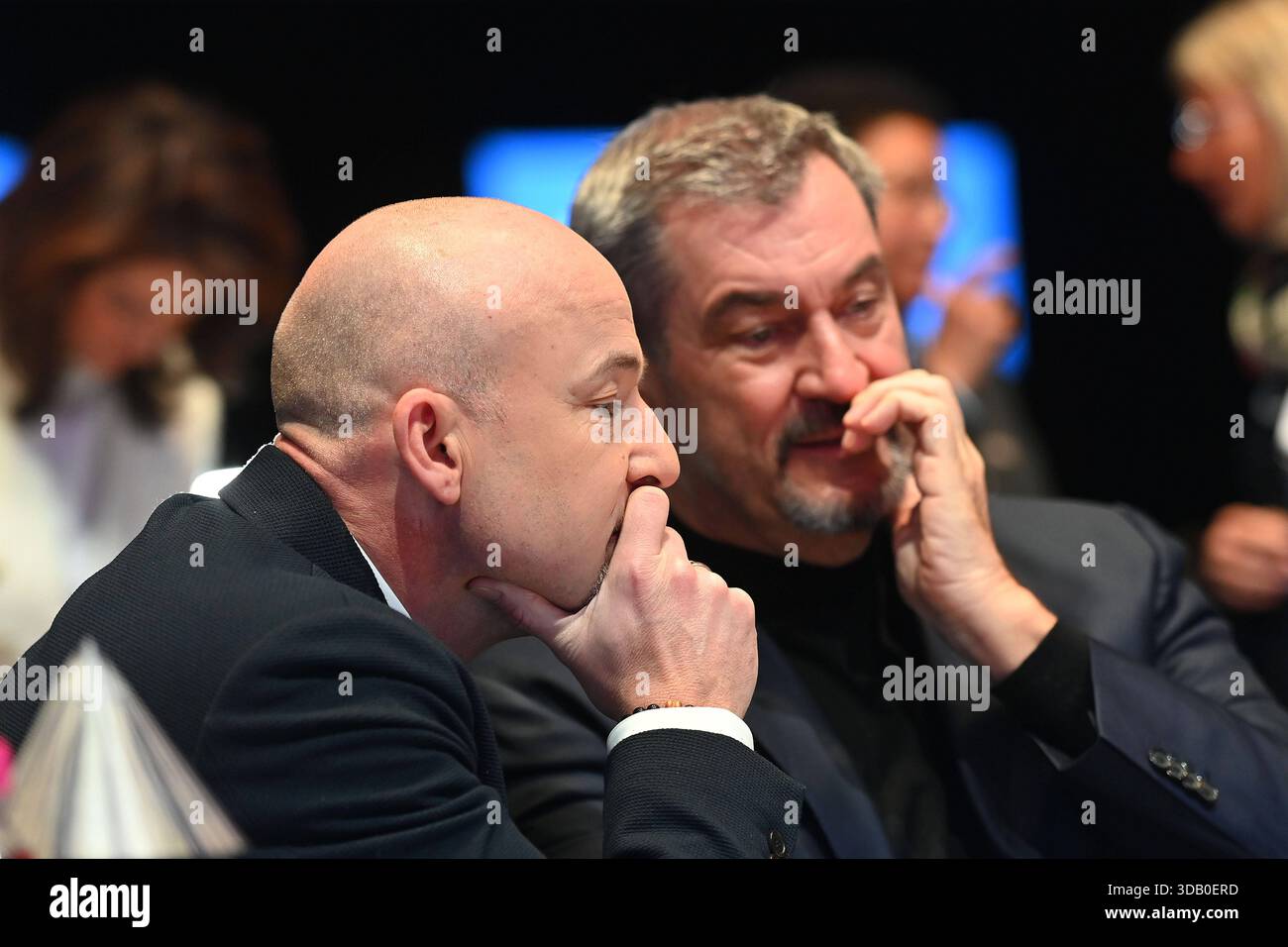 v.li: Alexander HOFFMANN MdB, Markus SOEDER Ministerpraesident Bayern ...