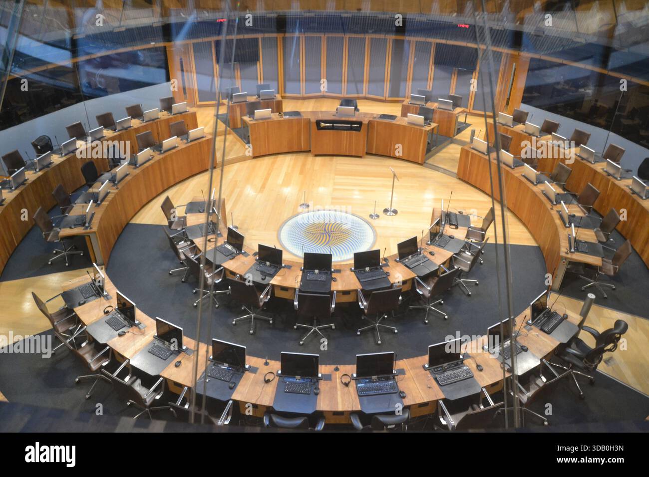 Welsh parliament inside hi-res stock photography and images - Alamy