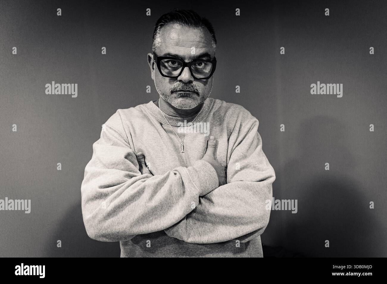 (ARCHIVE photo) The rapper Nach, poses for Europa Press, after an ...