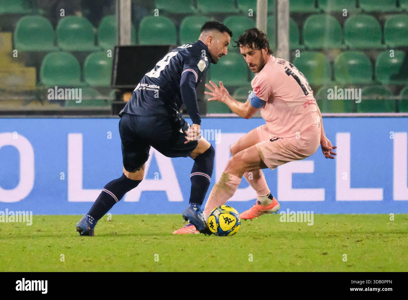 Palermo, Italy, 12 December 2025. Renzo Barbera Stadium, Palermo vs ...