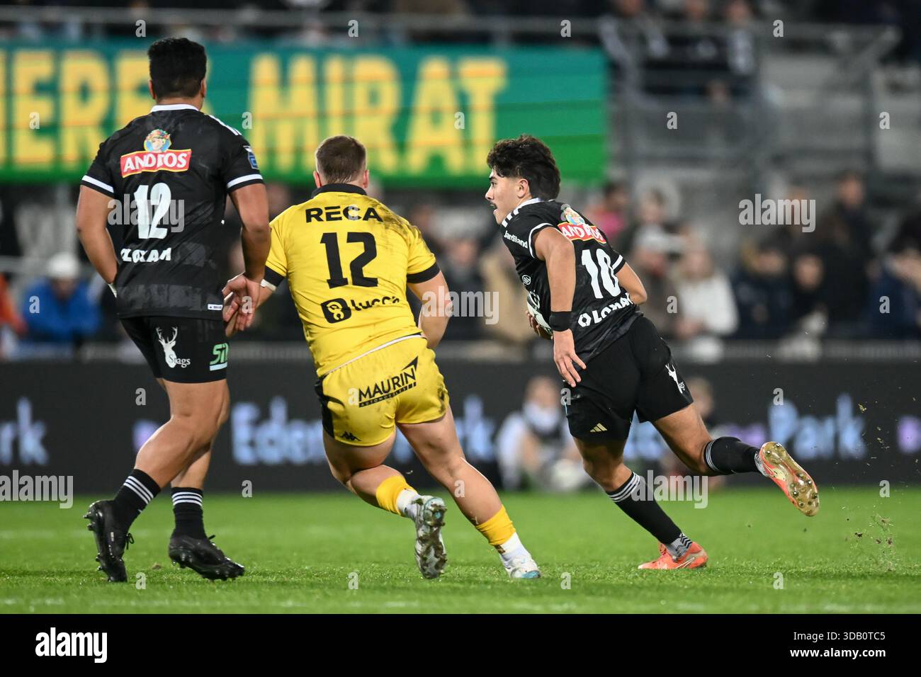 Luka Keletaona Of Brive During The Pro D2 Match Between Brive And