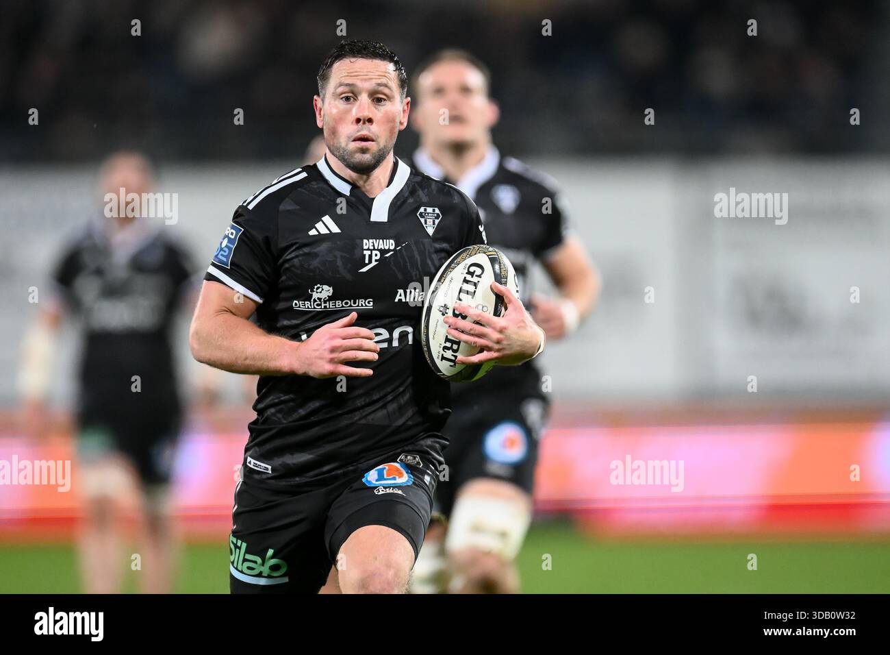 John Cooney of Brive during the Pro D2 match between Brive and ...