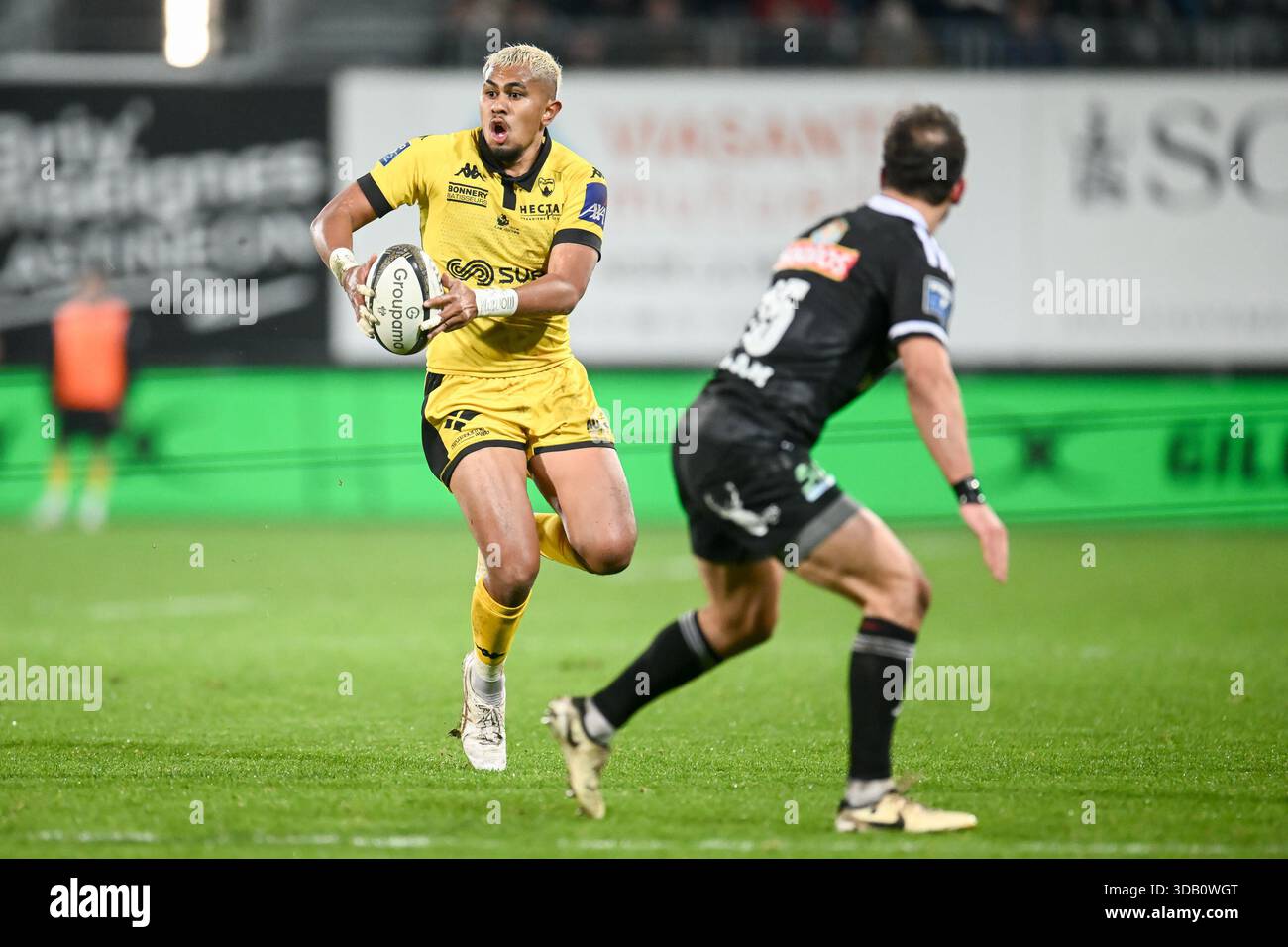 James Daniel Ah Hing of Carcassonne during the Pro D2 match between ...