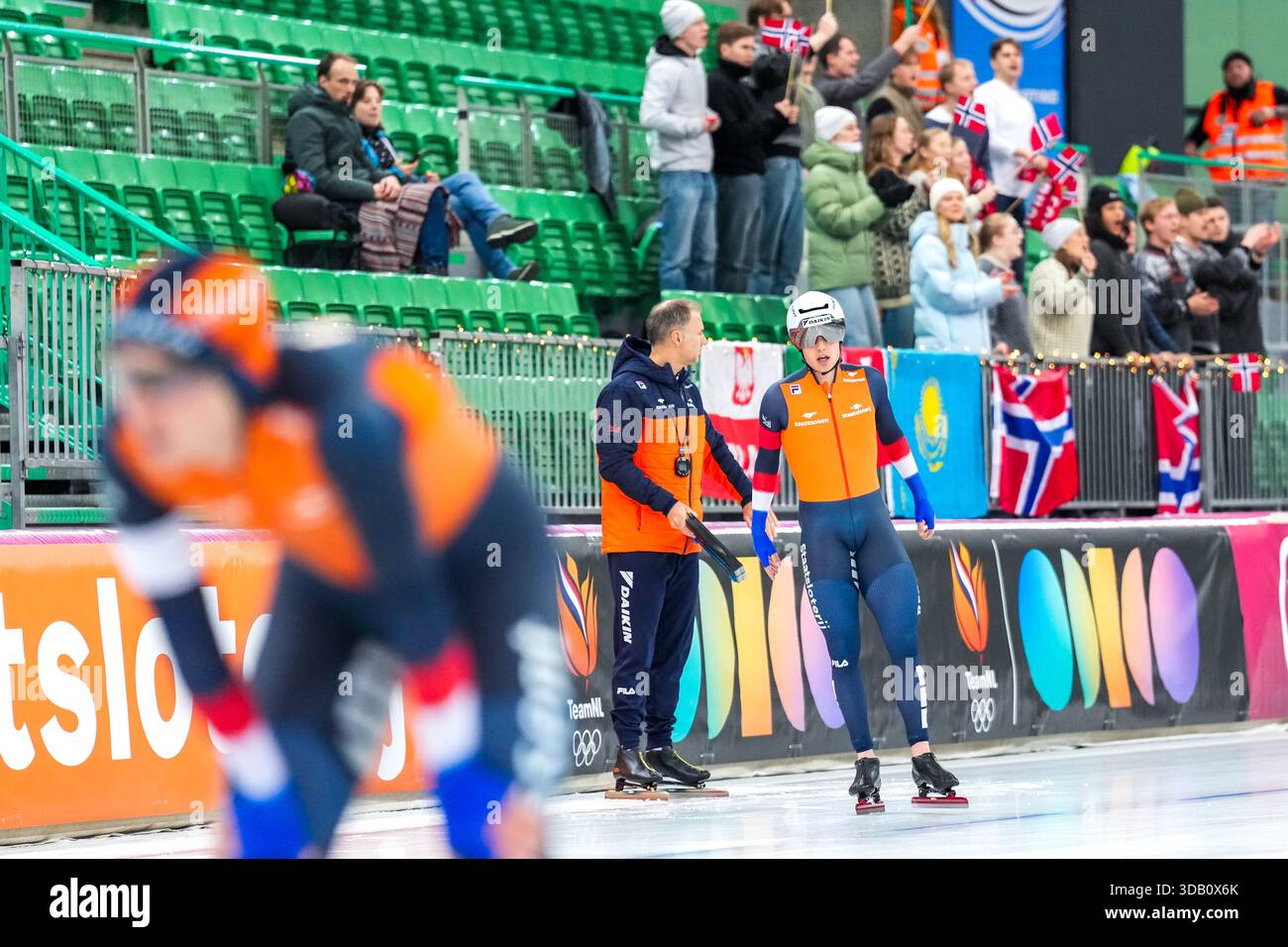 HAMAR, NORWAY - DECEMBER 13: Marcel Bosker of Netherlands during the ...