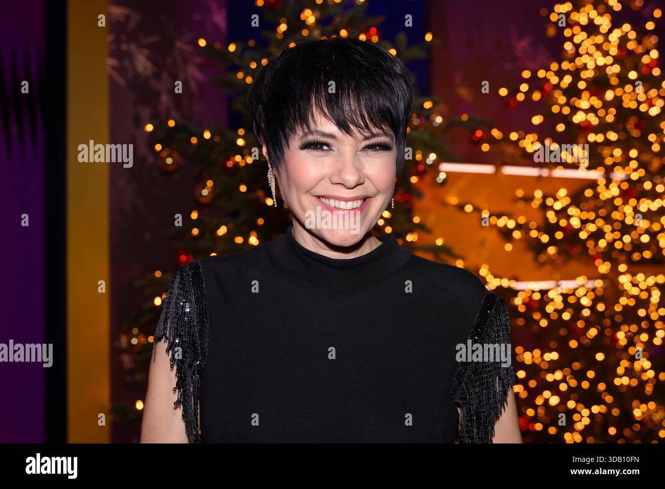 Schlager singer Francine Jordi at the Star Hours Gala 2025 in the ...