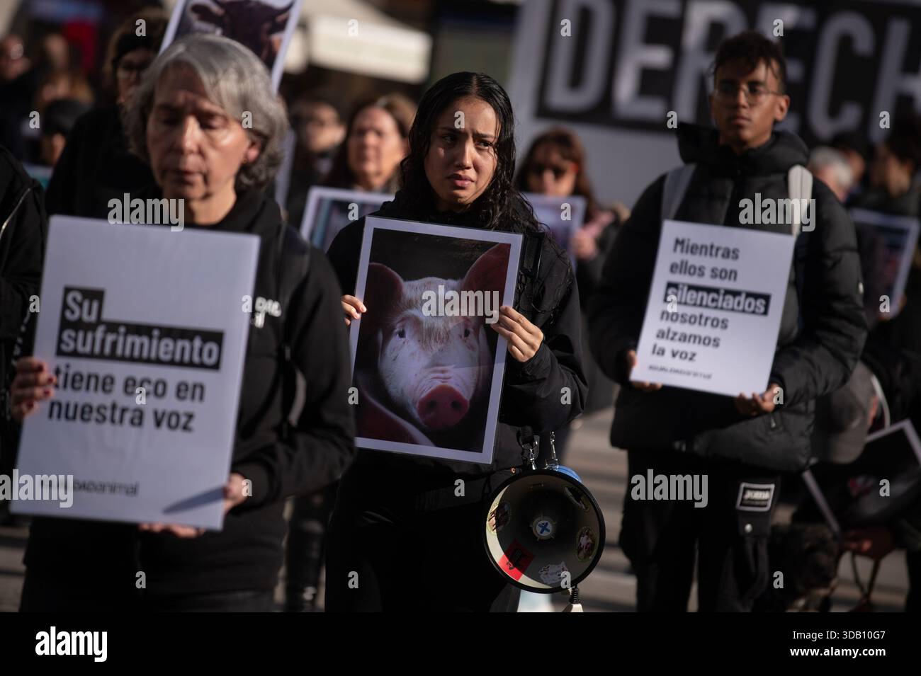 Rally for International Animal Rights Day (DIDA), organized by Igualdad ...