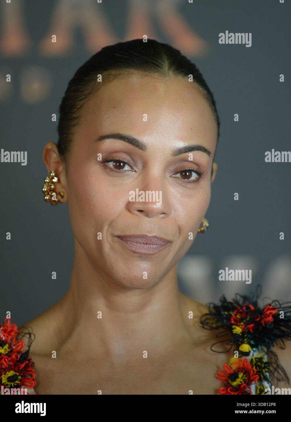 MIAMI, FLORIDA - DECEMBER 12: Zoe Saldaña attends the Miami Special ...