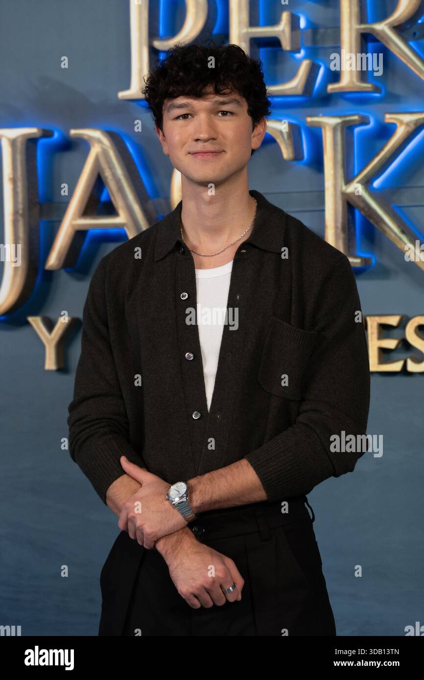 Charlie Bushnell attends the "Percy Jackson And The Olympians ...