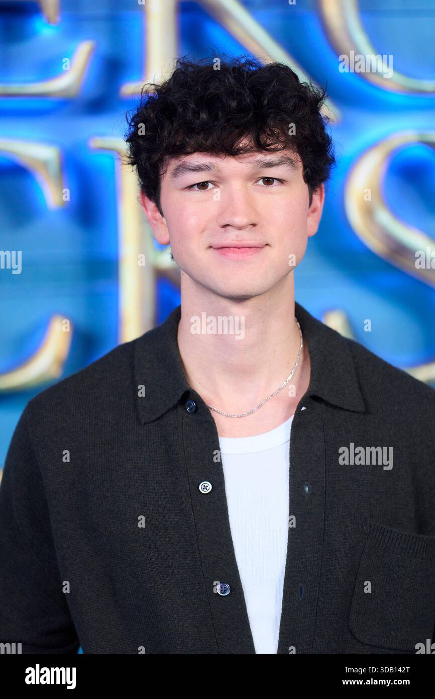 Madrid. Spain. 20251213, Charlie Bushnell attends ‘Percy Jackson and ...
