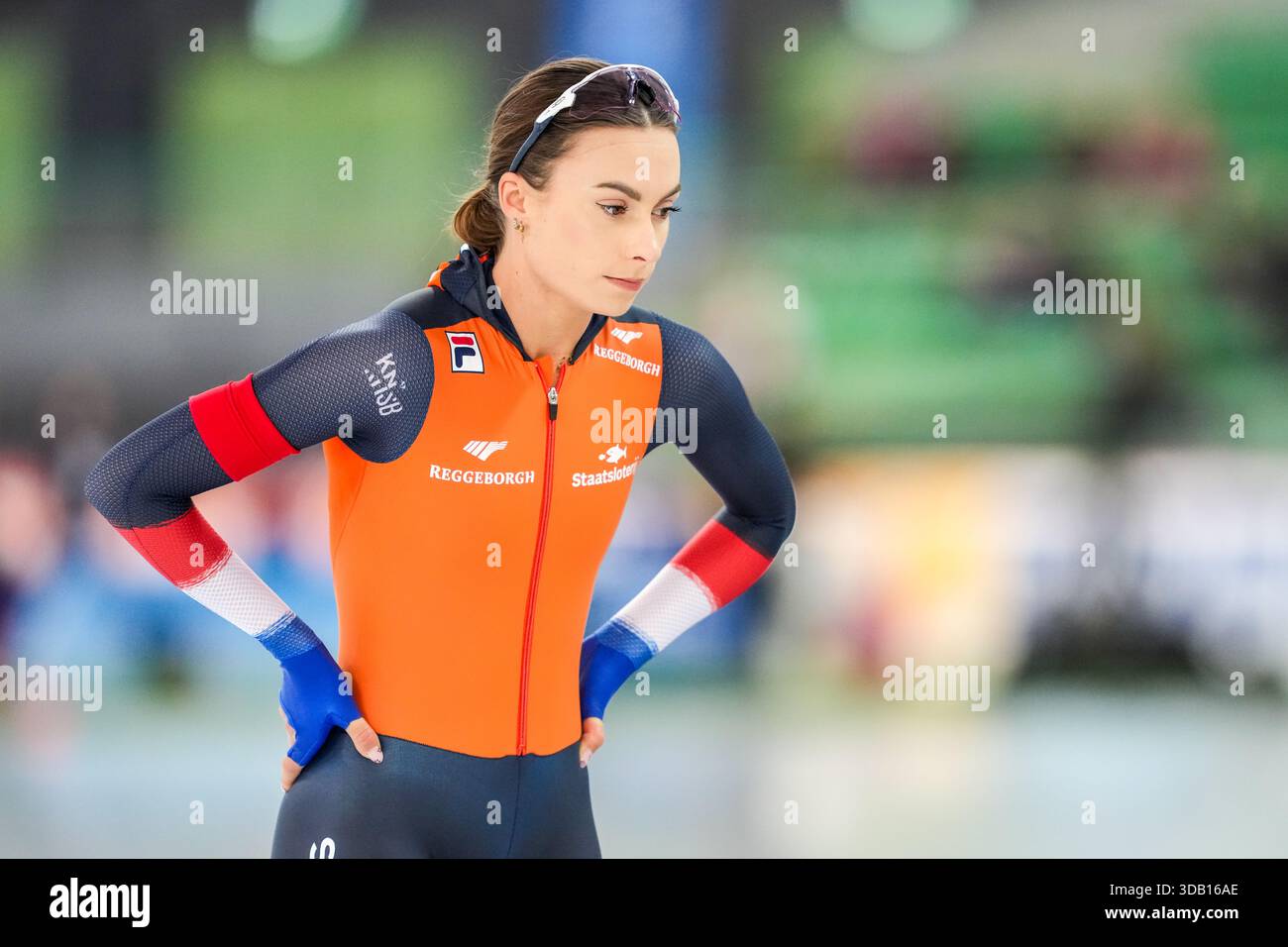 HAMAR, NORWAY - DECEMBER 13: Femke Kok of Netherlands during the ISU ...