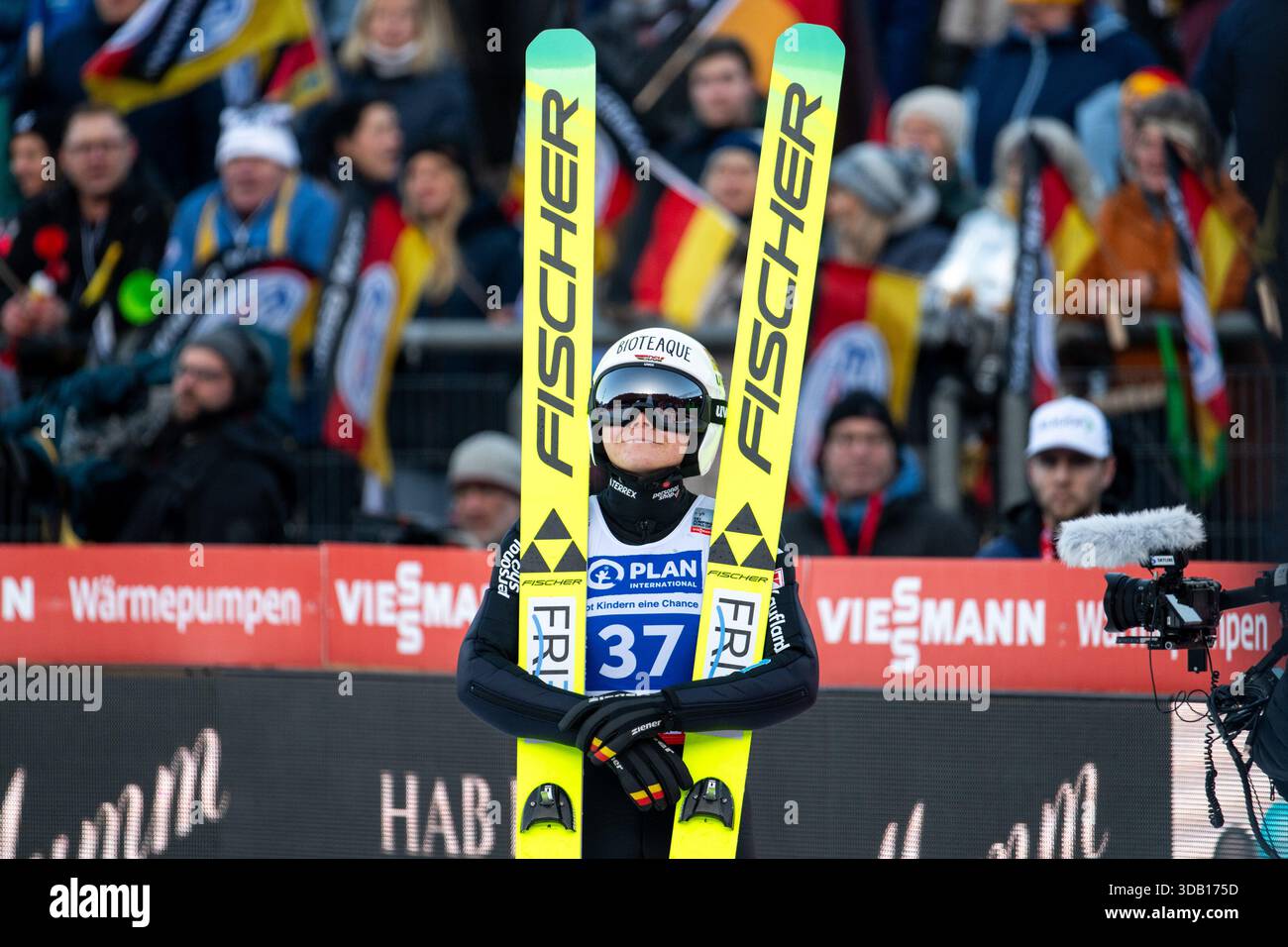 REISCH Agnes (Germany, WSV Isny) at the finish line, GER, FIS Ski ...