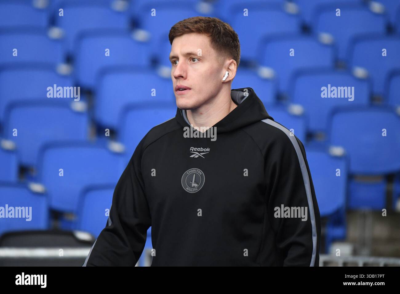 Birmingham, England. 13th Dec 2025. Greg Docherty before the Sky Bet ...