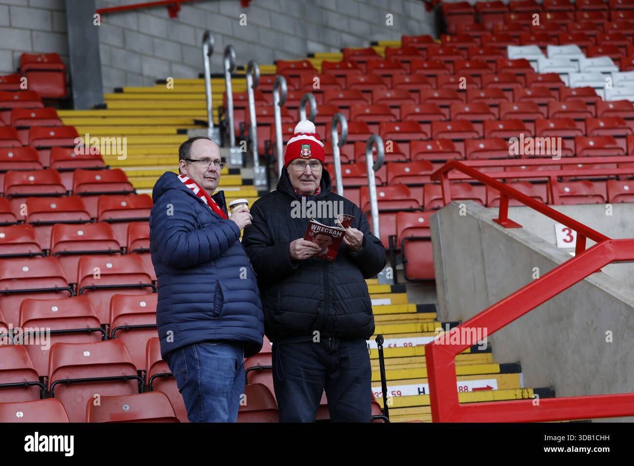 Fans ahead of the Sky Bet Championship match between Wrexham and ...