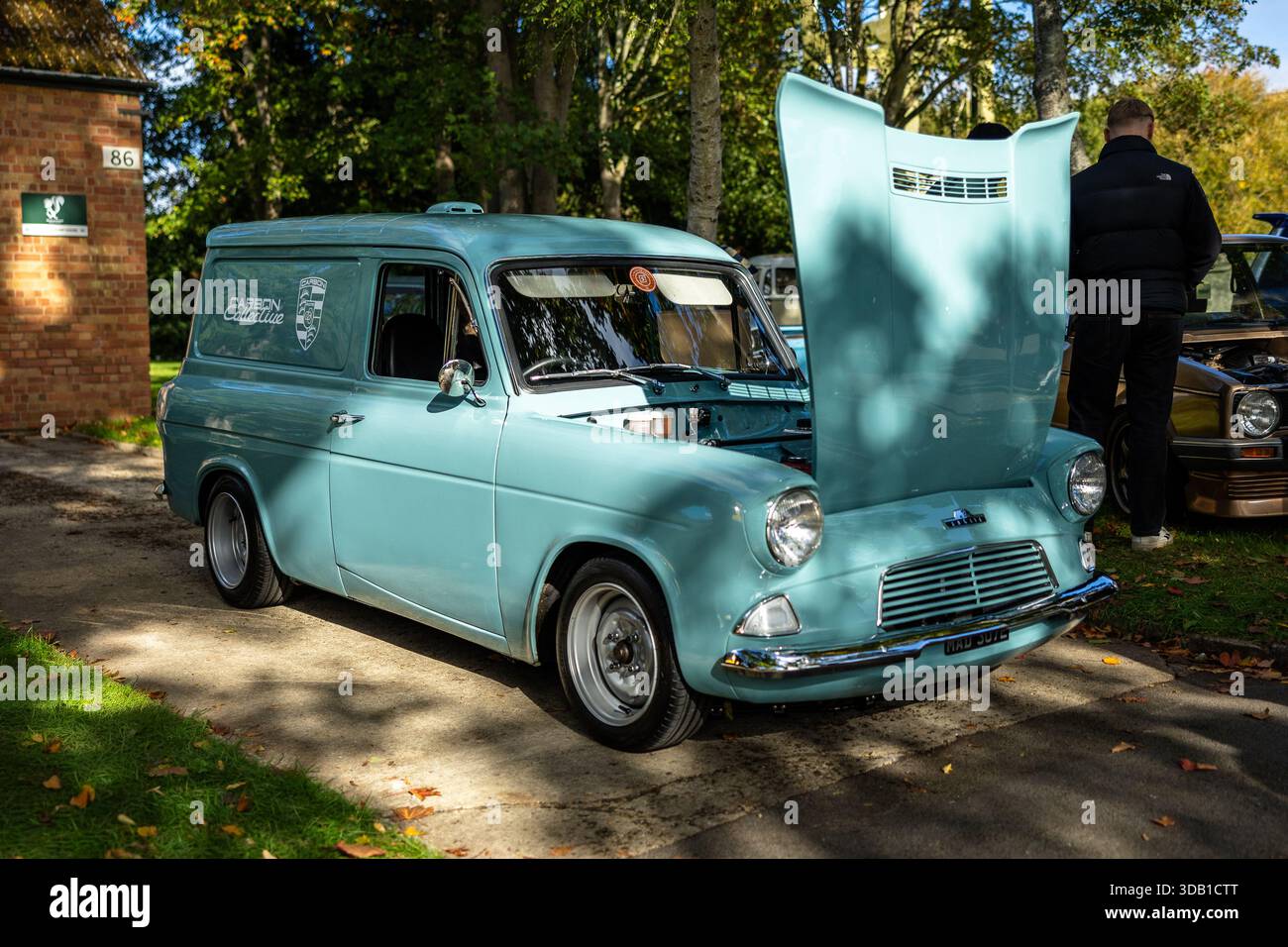 1968 Ford Anglia Van, on display at the Bicester Motion assembly held ...