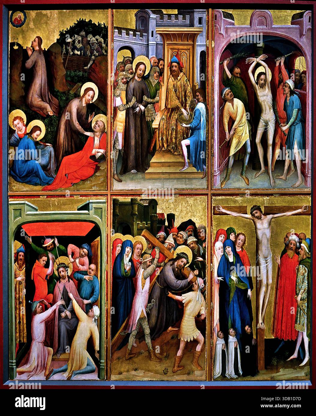 Passion of Christ 1425 Meister von ST Laurenz Köln - Master of saint ...