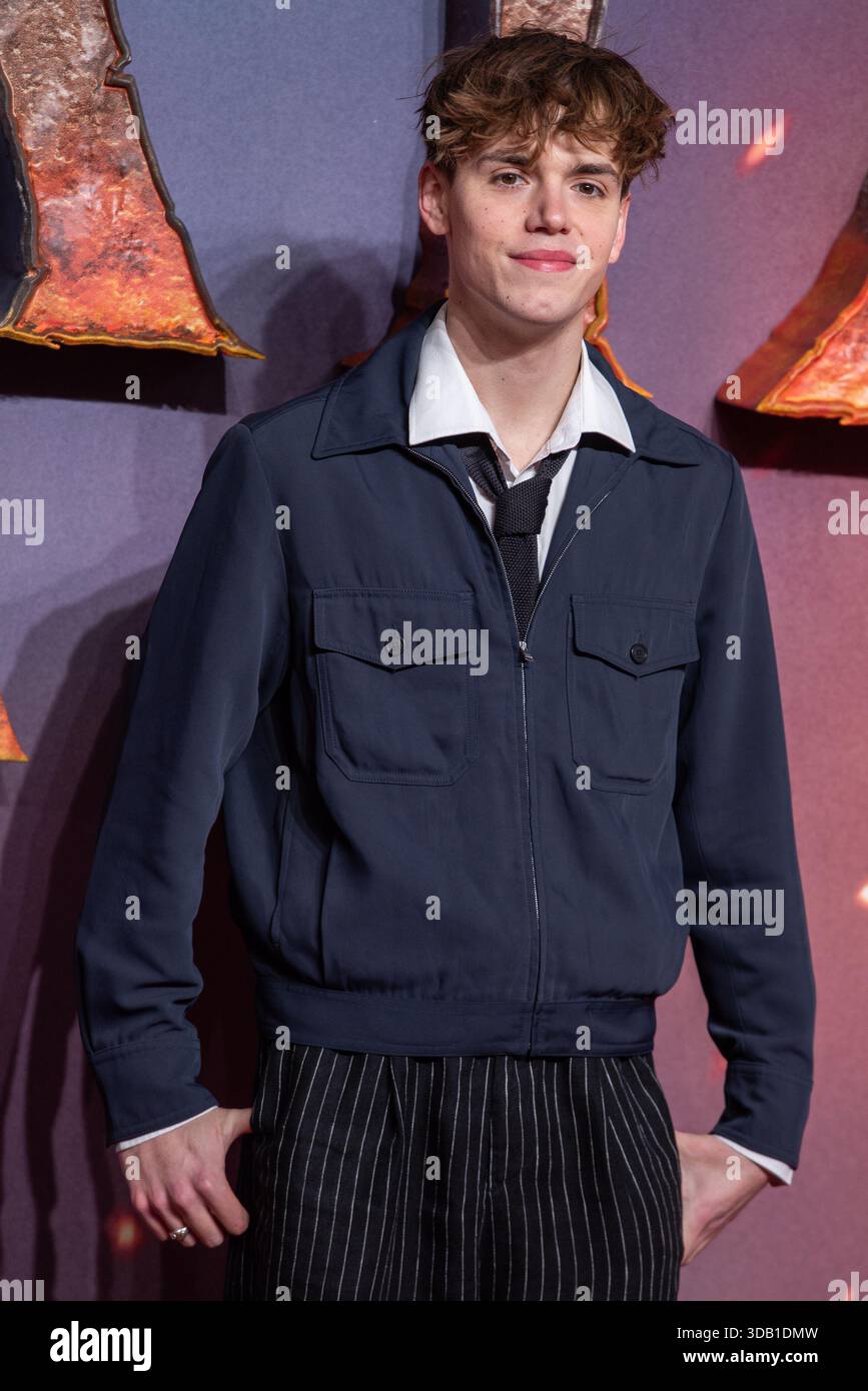 Fred Roberts attends the "Avatar: Fire And Ash" UK Premiere at BFI IMAX ...