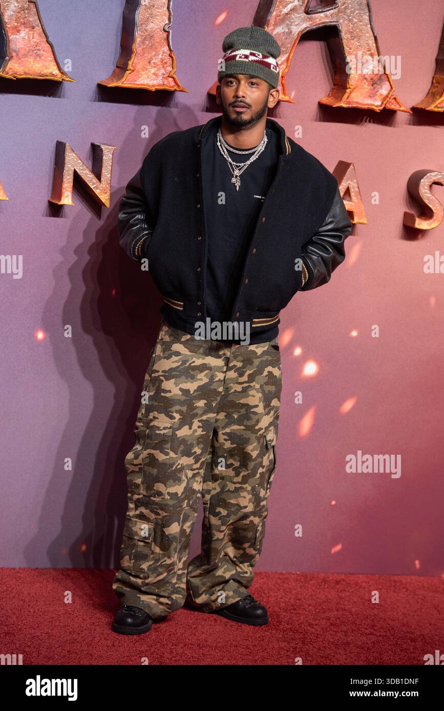Mo Osman attends the "Avatar: Fire And Ash" UK Premiere at BFI IMAX ...