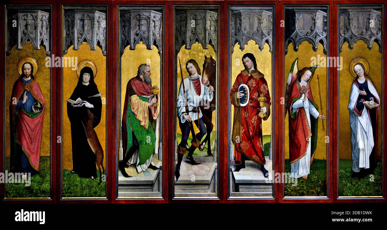 Who is venerated as a saint according to holy hi-res stock photography ...