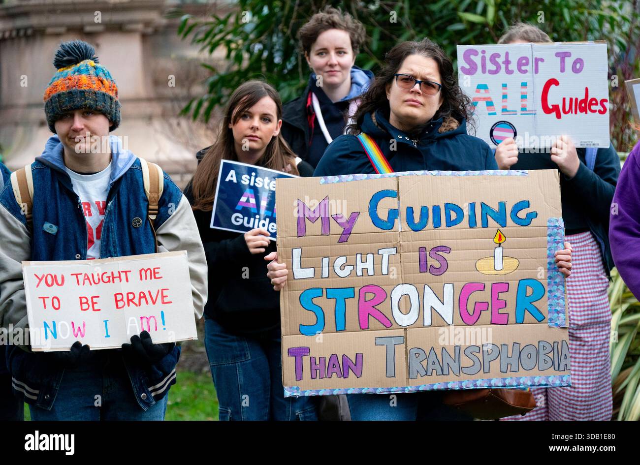 Edinburgh, Scotland, UK. 13th December 2025. Group calling for ban on ...