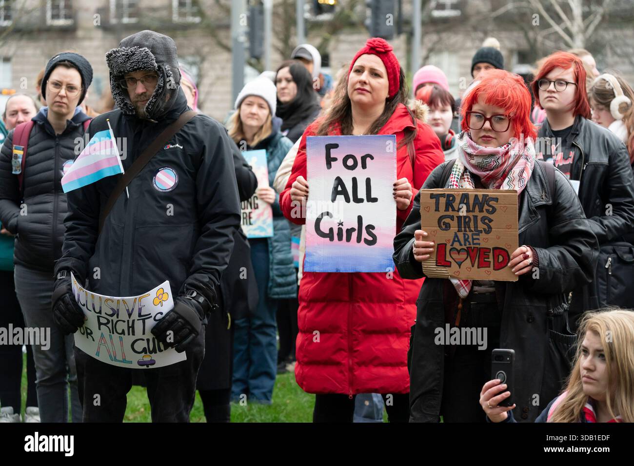 Edinburgh, Scotland, UK. 13th December 2025. Group calling for ban on ...