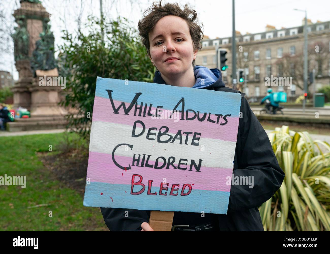 Edinburgh, Scotland, UK. 13th December 2025. Group calling for ban on ...
