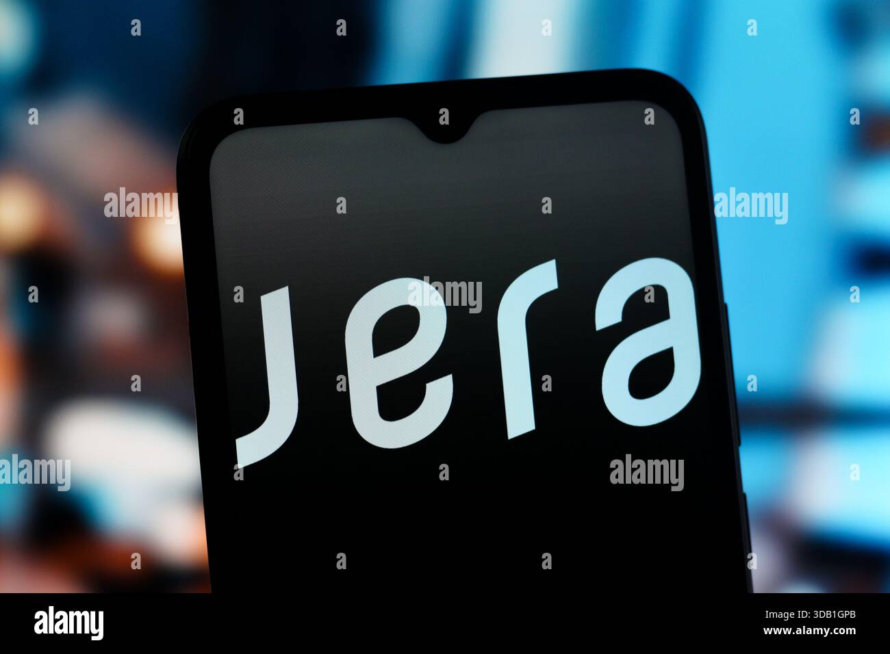 December 13, 2025, Canada: In this photo illustration, the JERA logo is ...