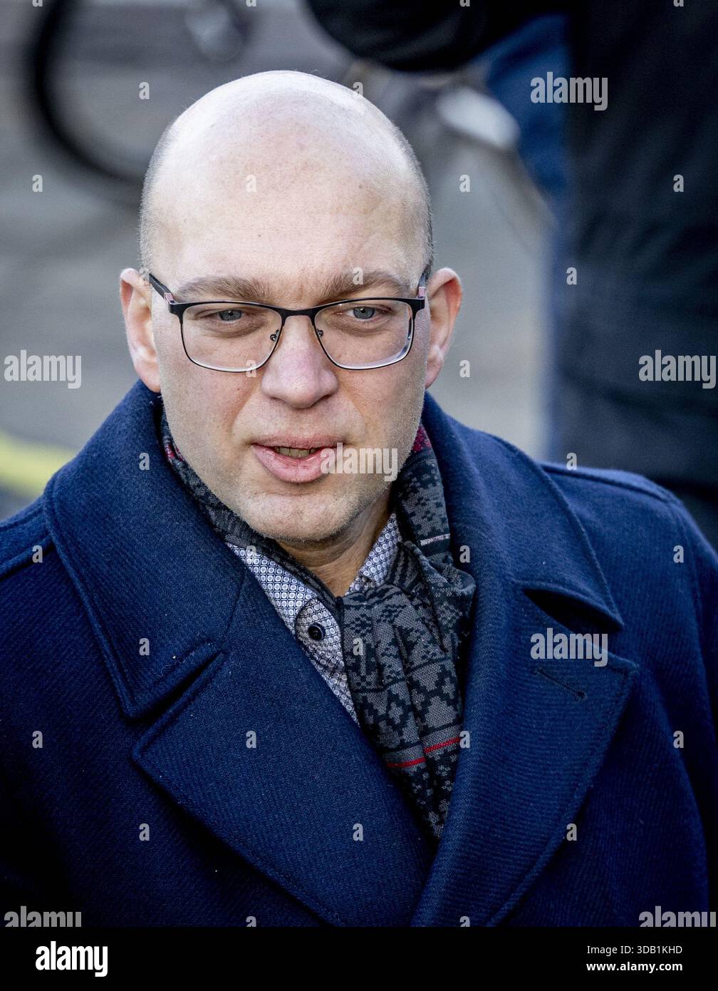 PAPENDRECHT - First Chamber member Alexander van Hattem PVV during a ...