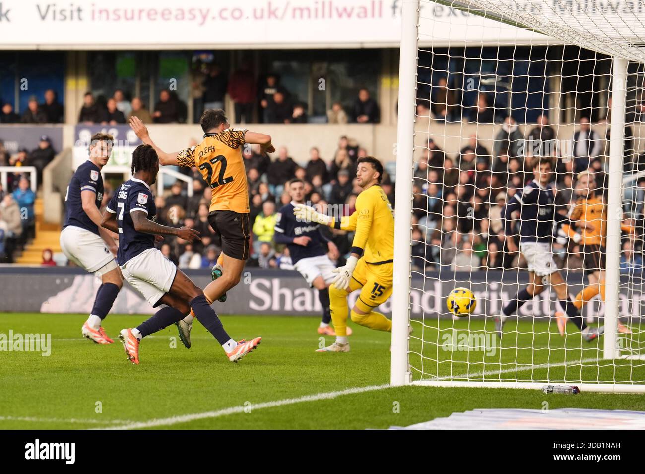Hull City's Kyle Joseph scoring his sides second goal during the Sky ...