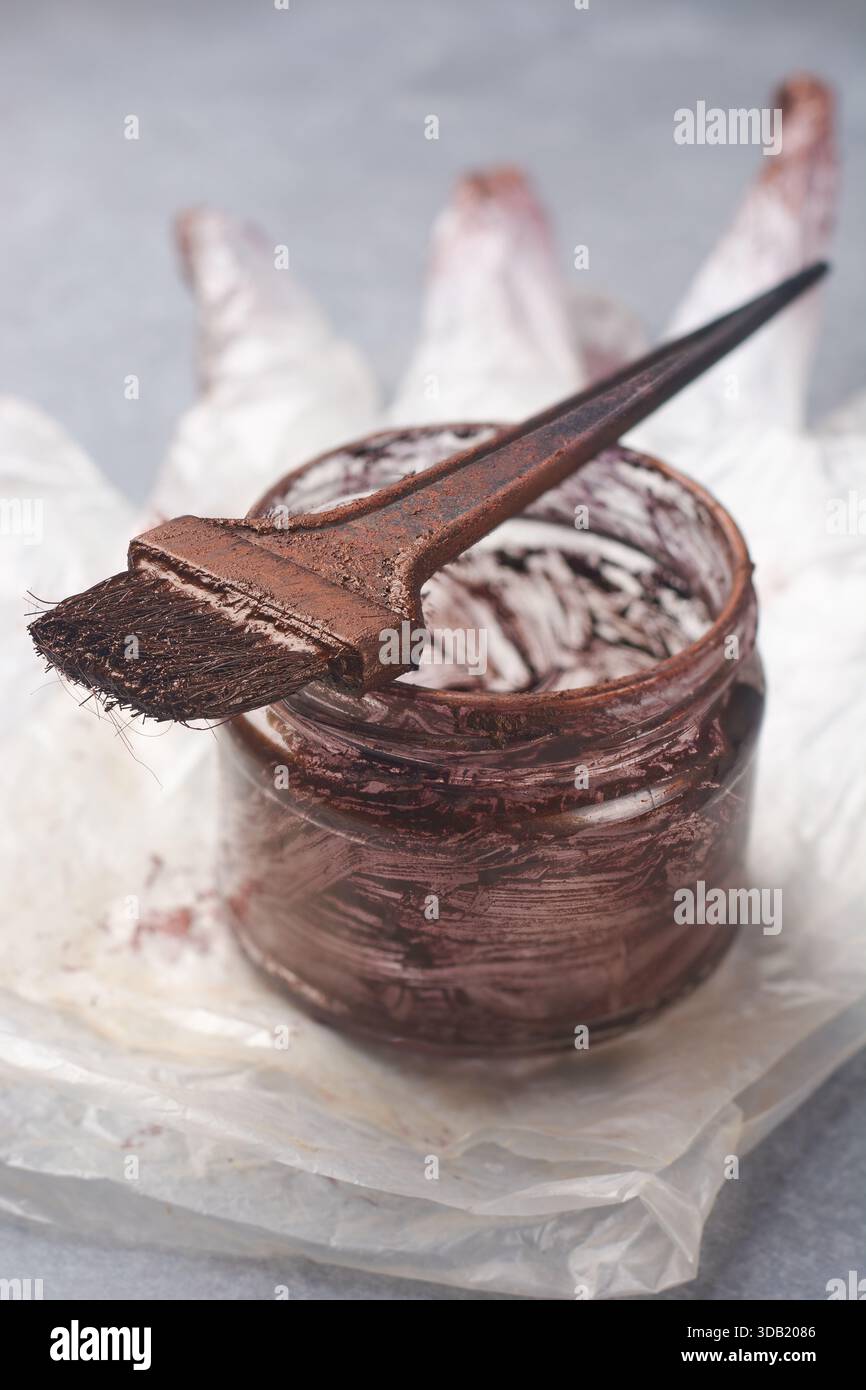 Chemical pigment wet texture hi-res stock photography and images - Alamy