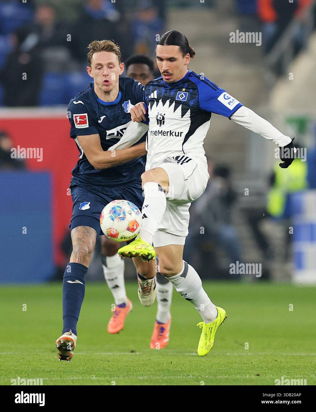 from left: Wouter Burger, Rayan Philippe (HSV Hamburg) Sinsheim ...
