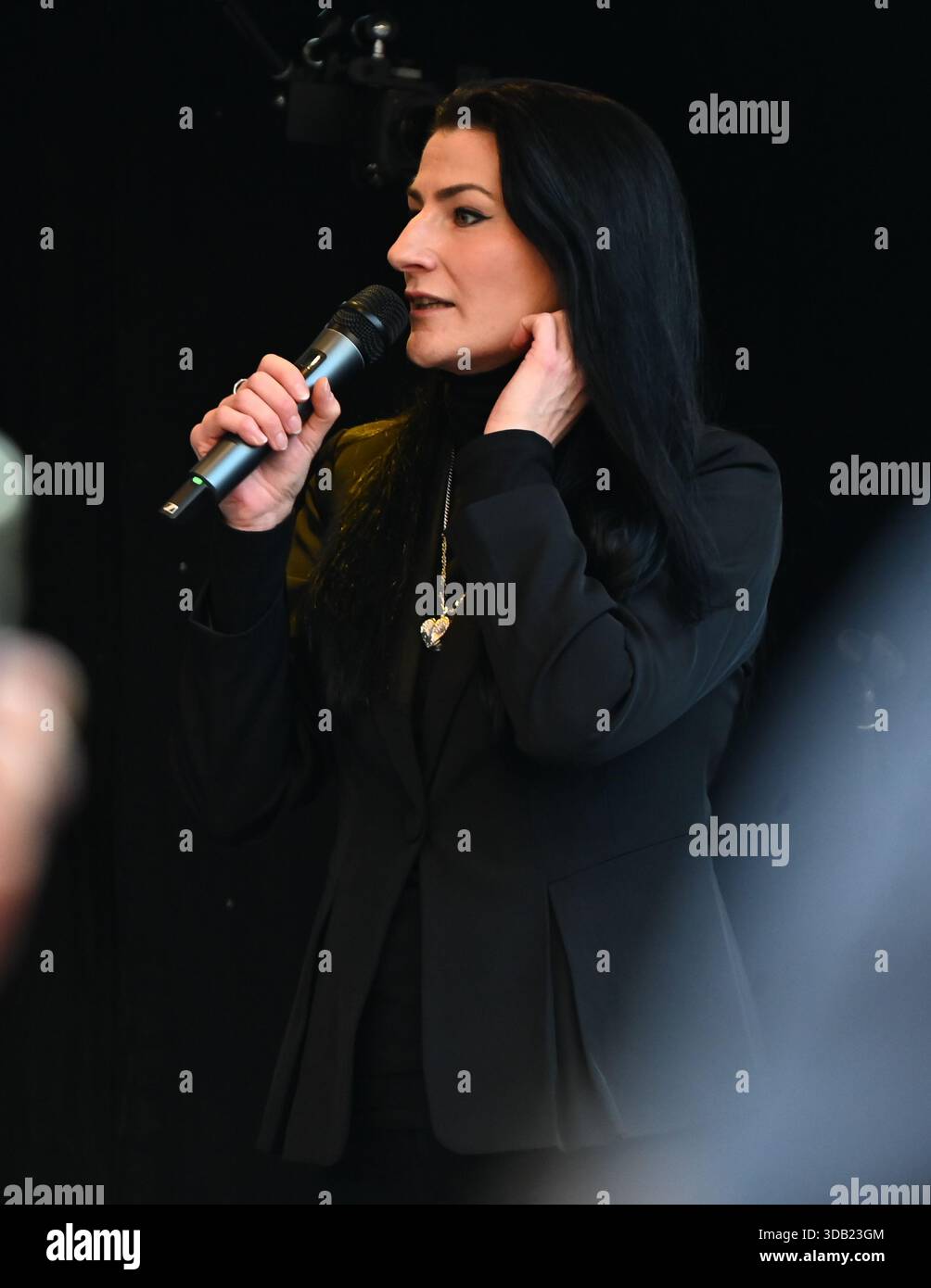 London, England, 13th December 2025: Speaker Fiona Rose Diamond Rally ...