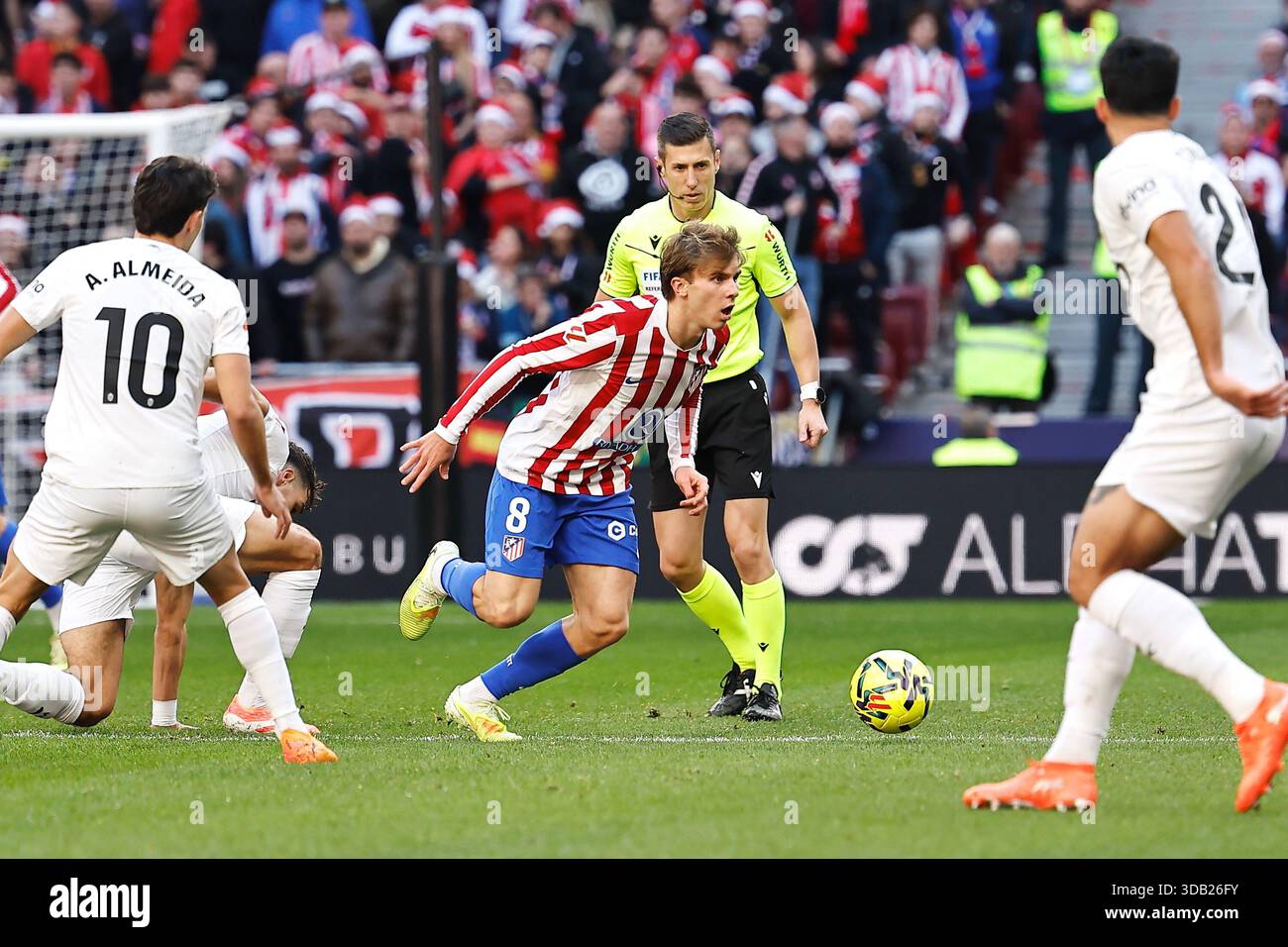 Pablo Barrios (Atletico), DECEMBER 13, 2025 - Football / Soccer ...