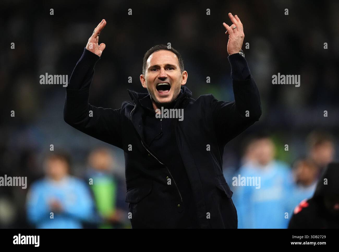 Coventry City head coach Frank Lampard celebrates following the Sky Bet ...