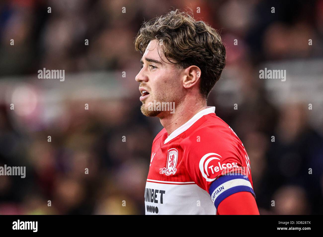 Hayden Hackney of Middlesbrough during the Sky Bet Championship match ...