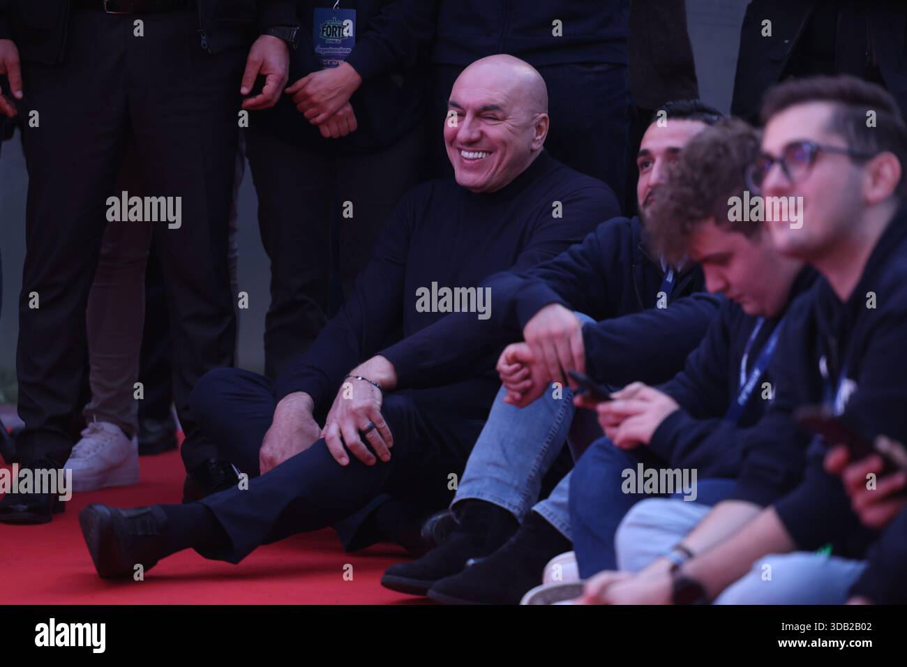 Rome, Italy - December 13, 2025: Defense Minister Giulio Crosetto sits ...
