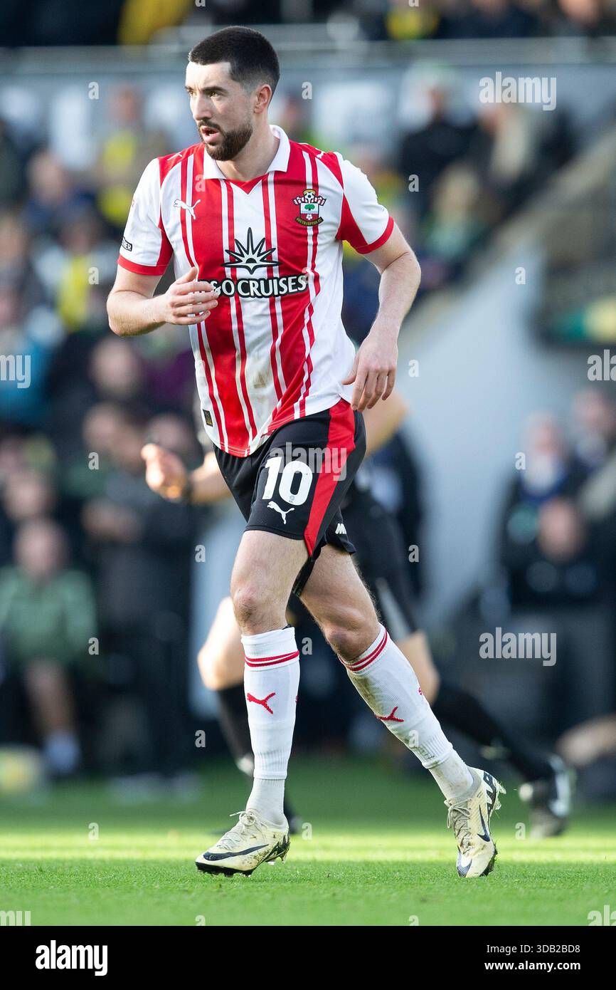 Finn Azaz of Southampton during the Sky Bet Championship match between ...