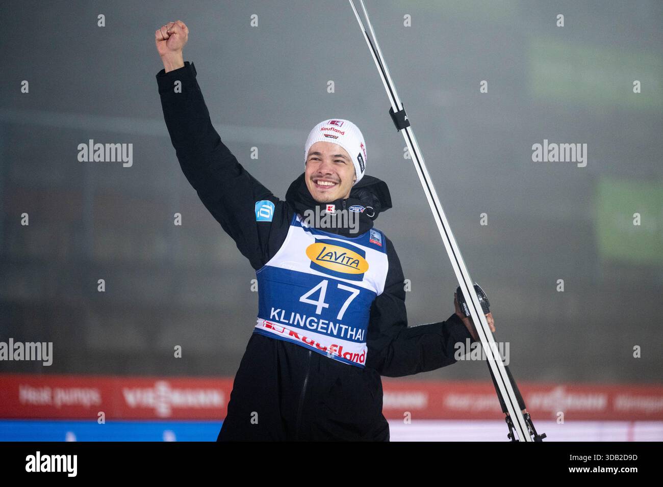 RAIMUND Philipp (Germany) celebrates on the podium during the award ...