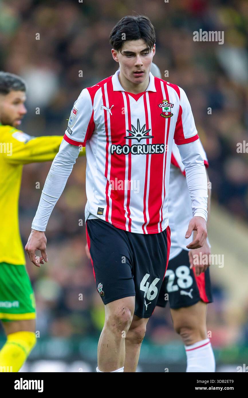 Jay Robinson of Southampton during the Sky Bet Championship match ...