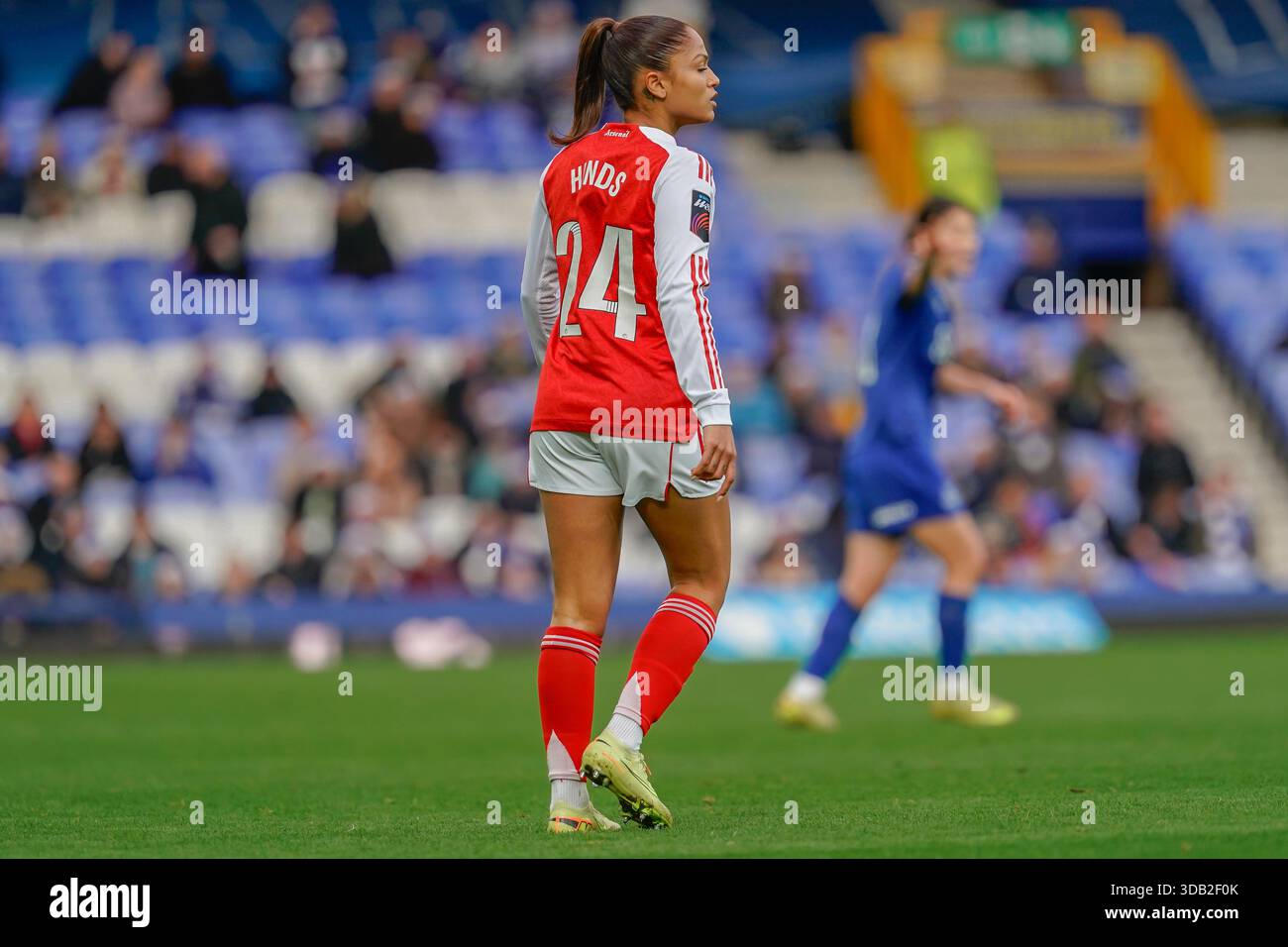 LIVERPOOL, ENGLAND - December 13: Taylor Hinds of Arsenal FC comes on ...