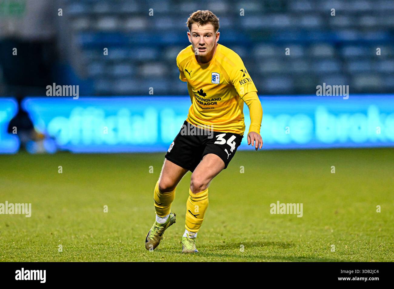 Ben Whitfield of Barrow AFC looks on during the Sky Bet League 2 match ...