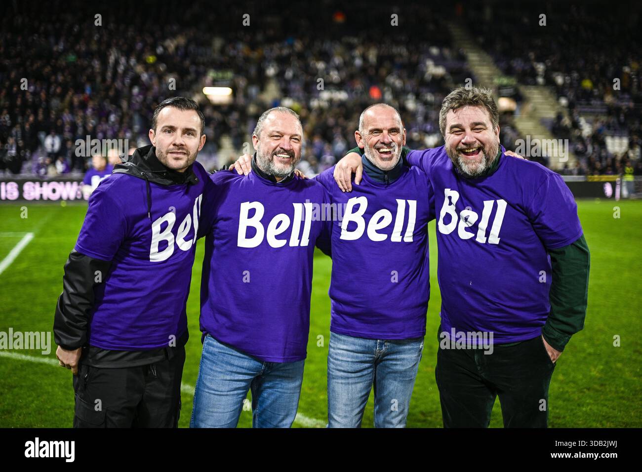 Former Beerschot VA players Vincenzo Verhoeven, Marc Schaessens and ...