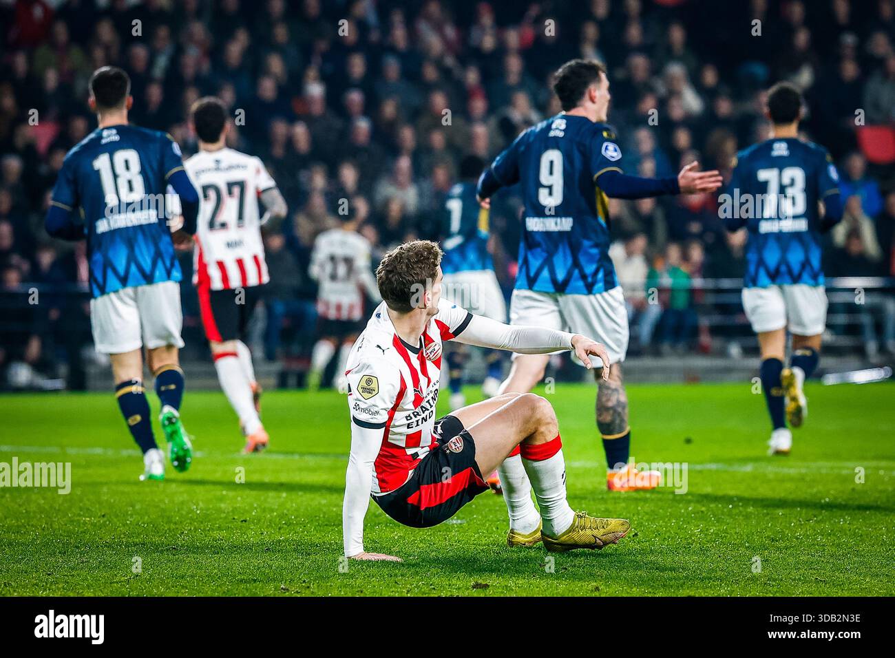 EINDHOVEN , 13-12-2025 , Philips stadium , season 2025 / 2026 , Dutch ...