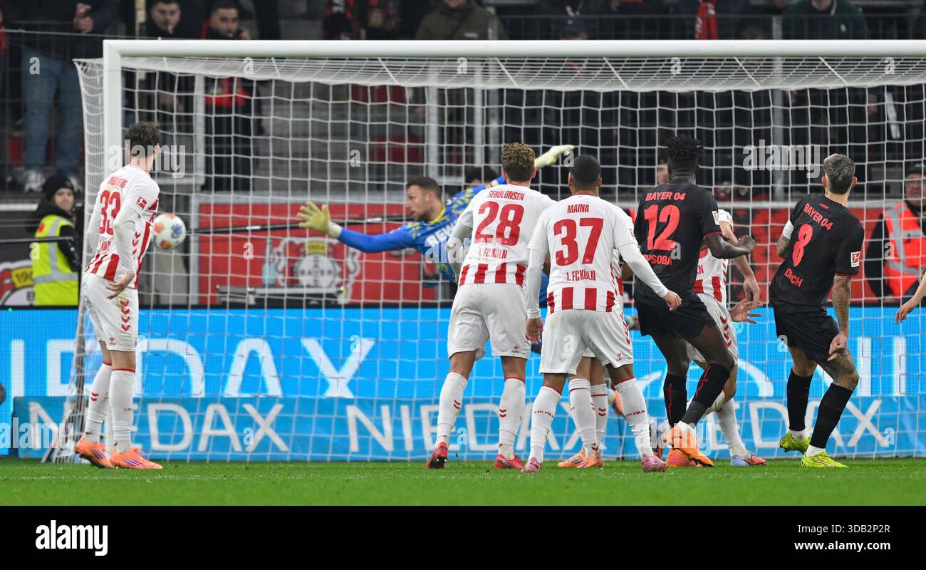 2:0 Goal, scorer Robert Andrich (Leverkusen, r.) Leverkusen, December ...