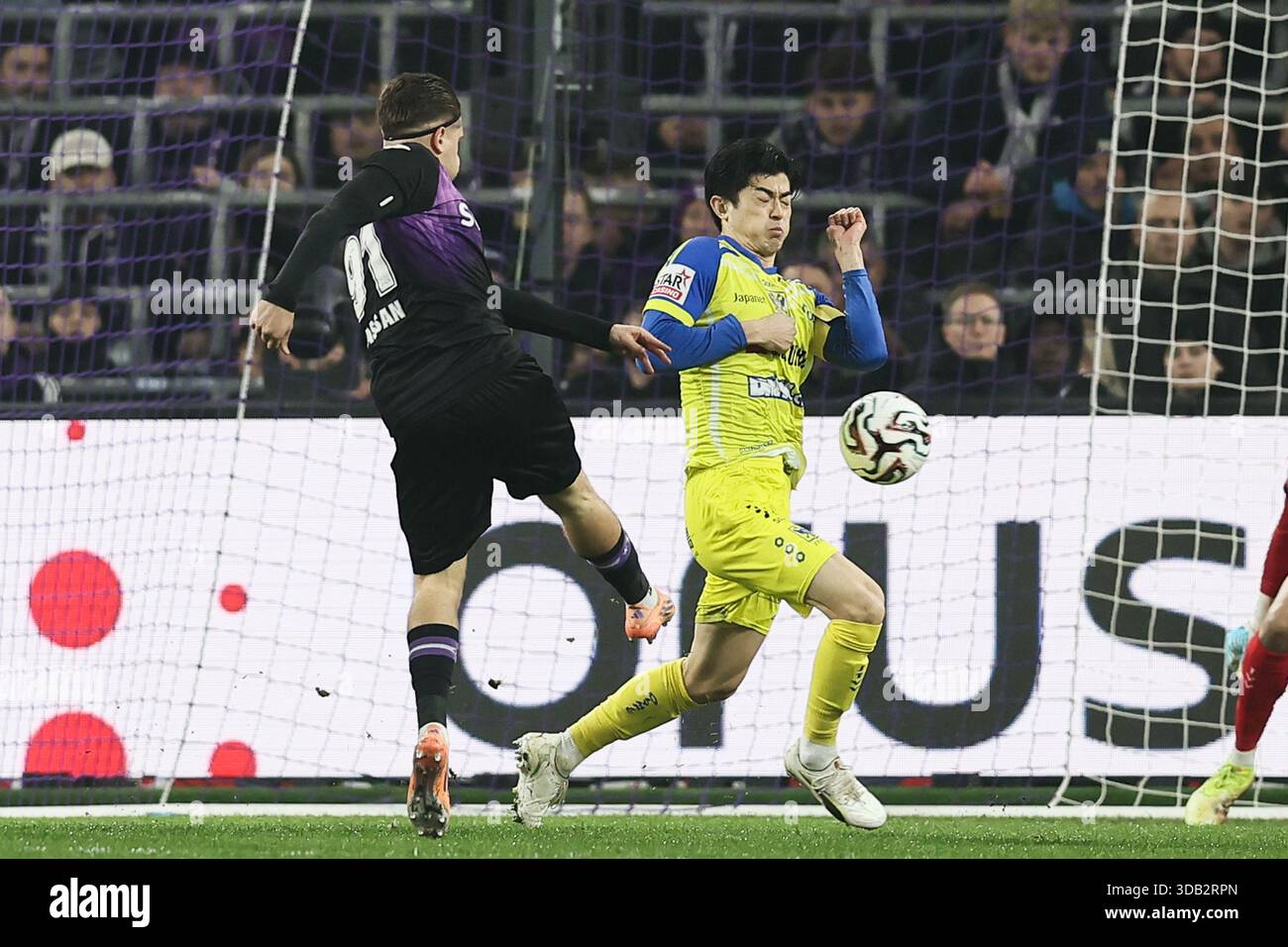 Anderlecht's Adriano Bertaccini pictured in action during a soccer ...